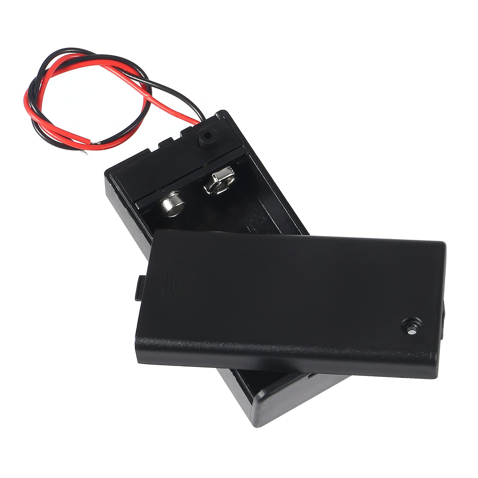 Snapklik.com : DORHEA 10Pcs 9V Battery Holder, 9 Volt Battery Holder