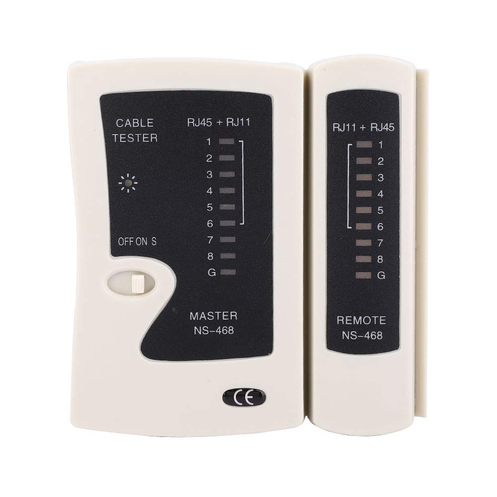 Network Cable Tester, RJ45 RJ11 RJ12 LAN Cable Tester Wire Networking ...