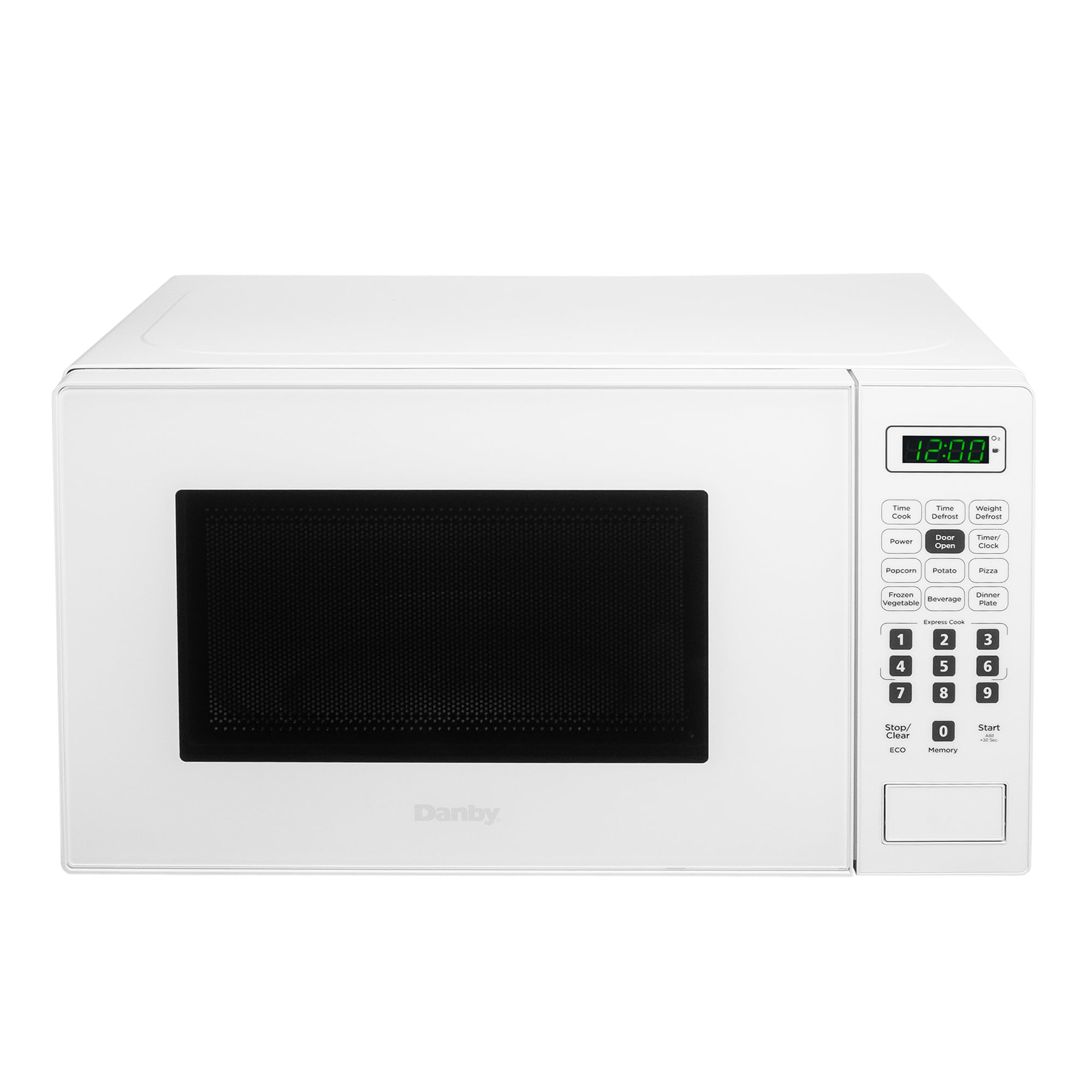 Amazon.com: Danby DBMW0721BWW 0.7 cu. ft White Countertop Microwave ...