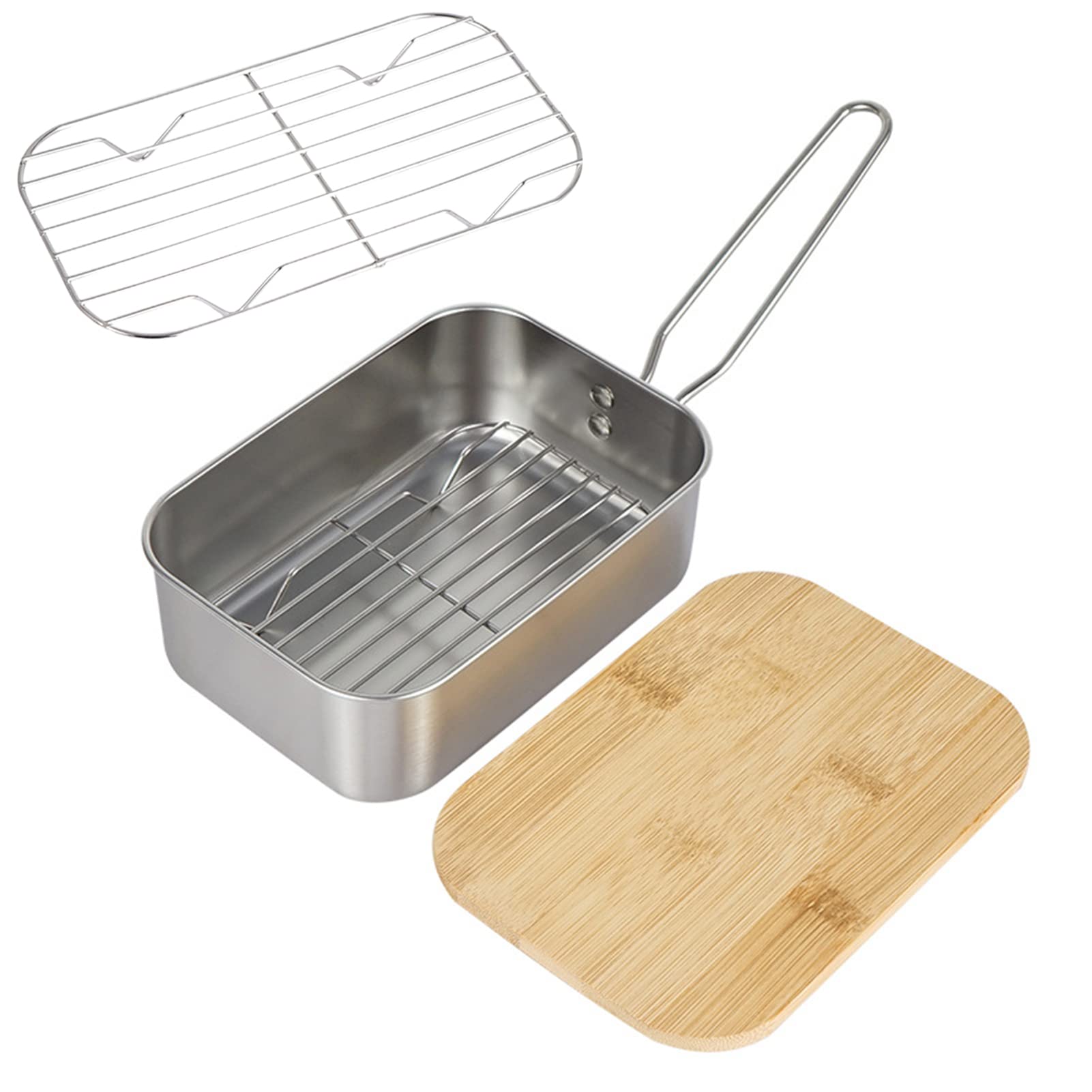 Amazon.com: VALINK Lunch Box, Stainless Steel Camping Bento Box W/a ...