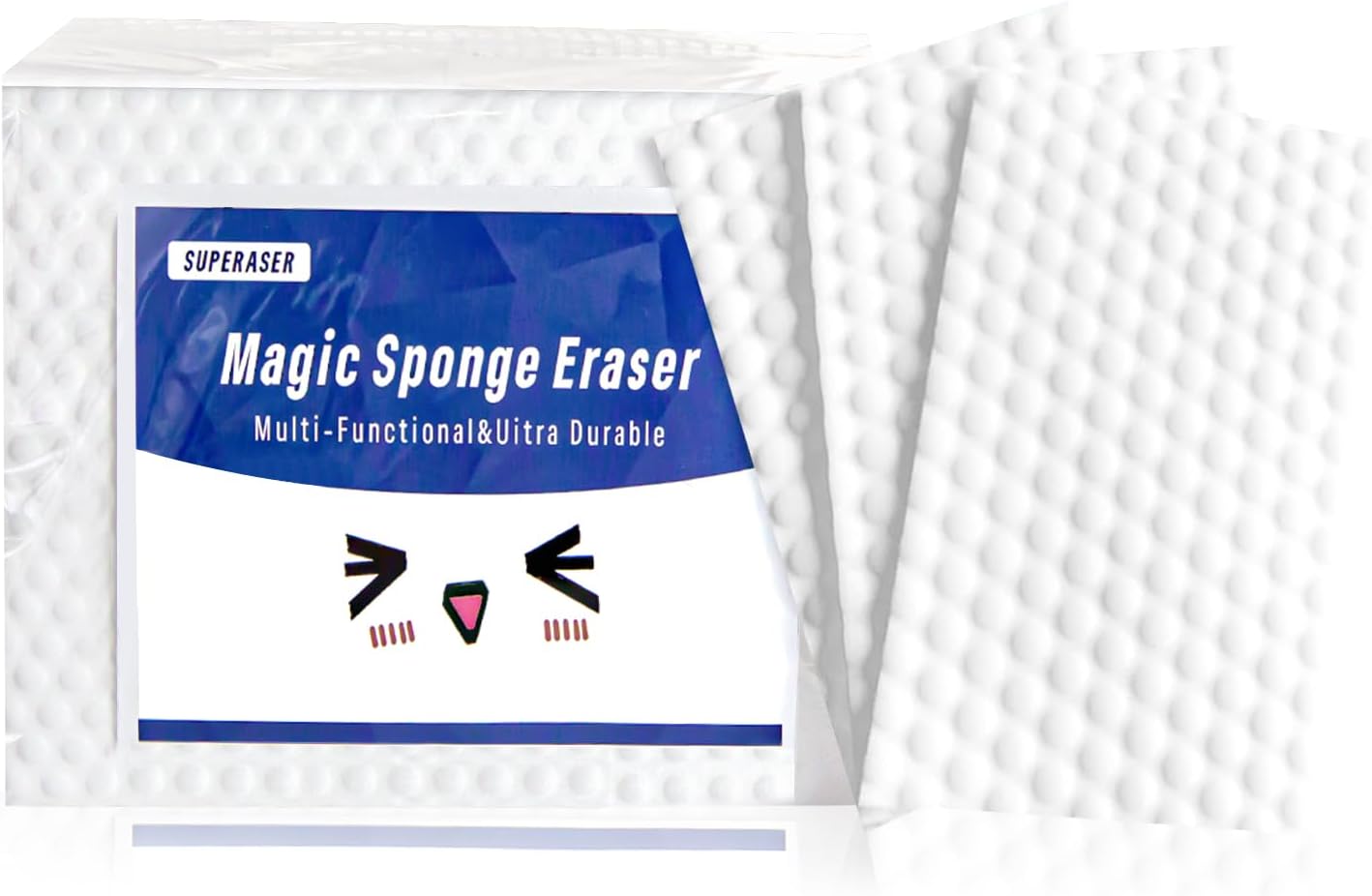 Amazon.com: Magic Sponge Eraser Sheets,100 Count Convex Point Melamine ...