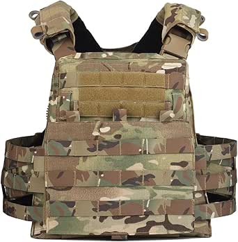 TS TAC-SKY Tactical Vest Modular Adaptive Plate Carrier MOLLE Quick ...