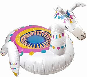 Giant Inflatable Llama Lounger for Adults – 160cm x 130cm | Beach ...