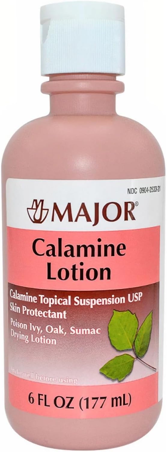 Amazon.com: Calamine Drying Lotion Topical Suspension USP Skin ...