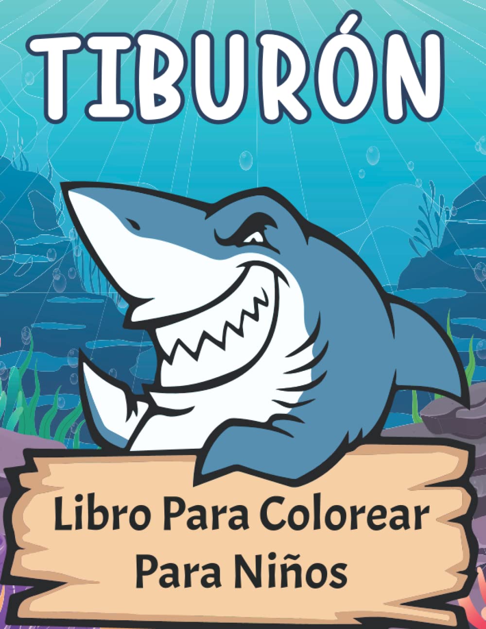Buy Tiburón Libro Para Colorear Para Niños: Divertidas y sorprendentes ...