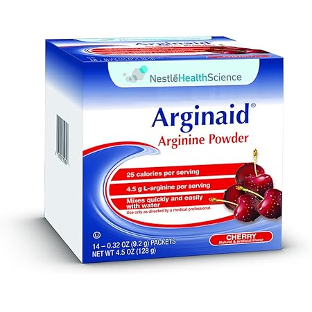 Amazon.com: Arginaid Arginine Powder Drink Mix, Cherry - Nutritional ...