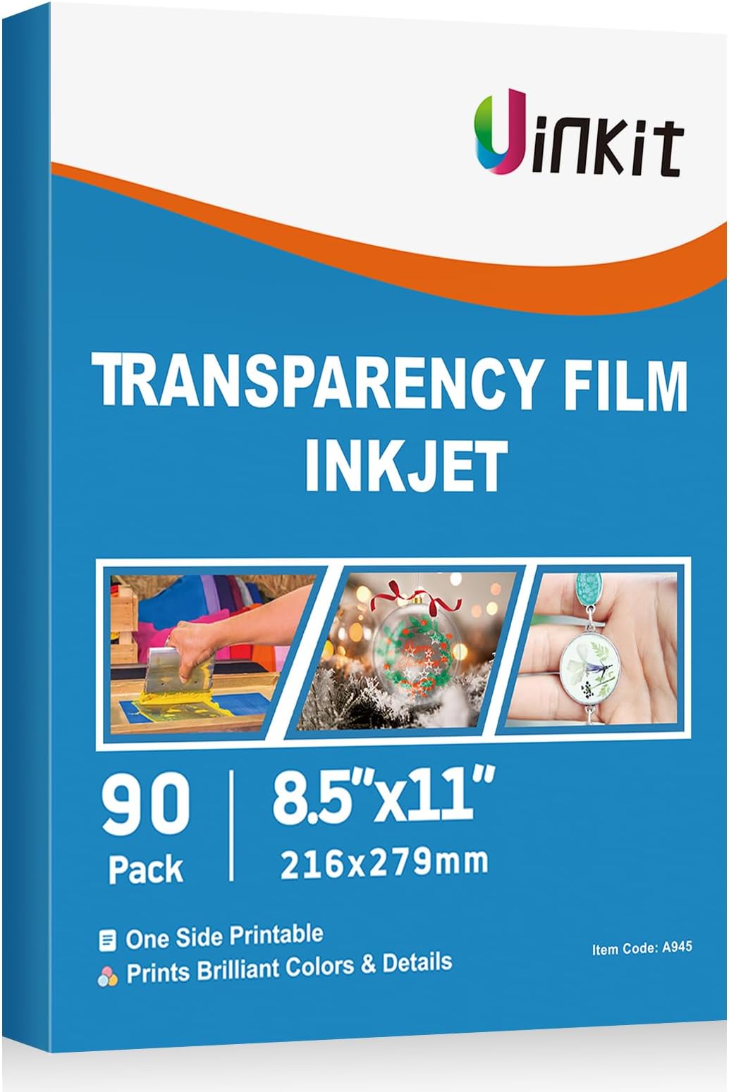 Amazon.com : Octago Inkjet Transparency Paper (100% Clear) for Printers ...