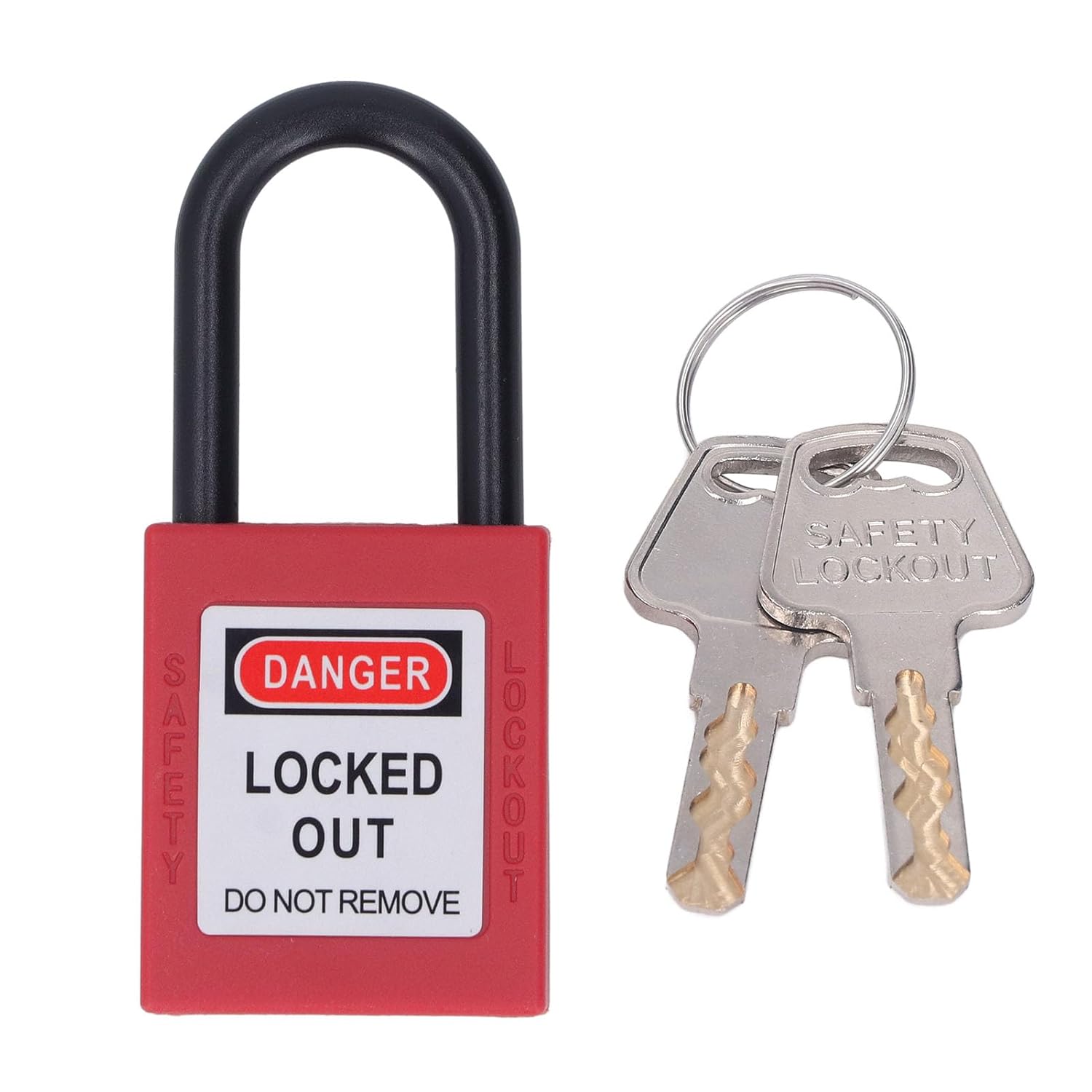 Lockout Tagout Lock, 38mm Lockout Tagout Lock Nylon Engineered Dust ...