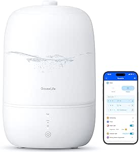 GoveeLife Smart 3L Humidifiers with Essential Oil Diffuser