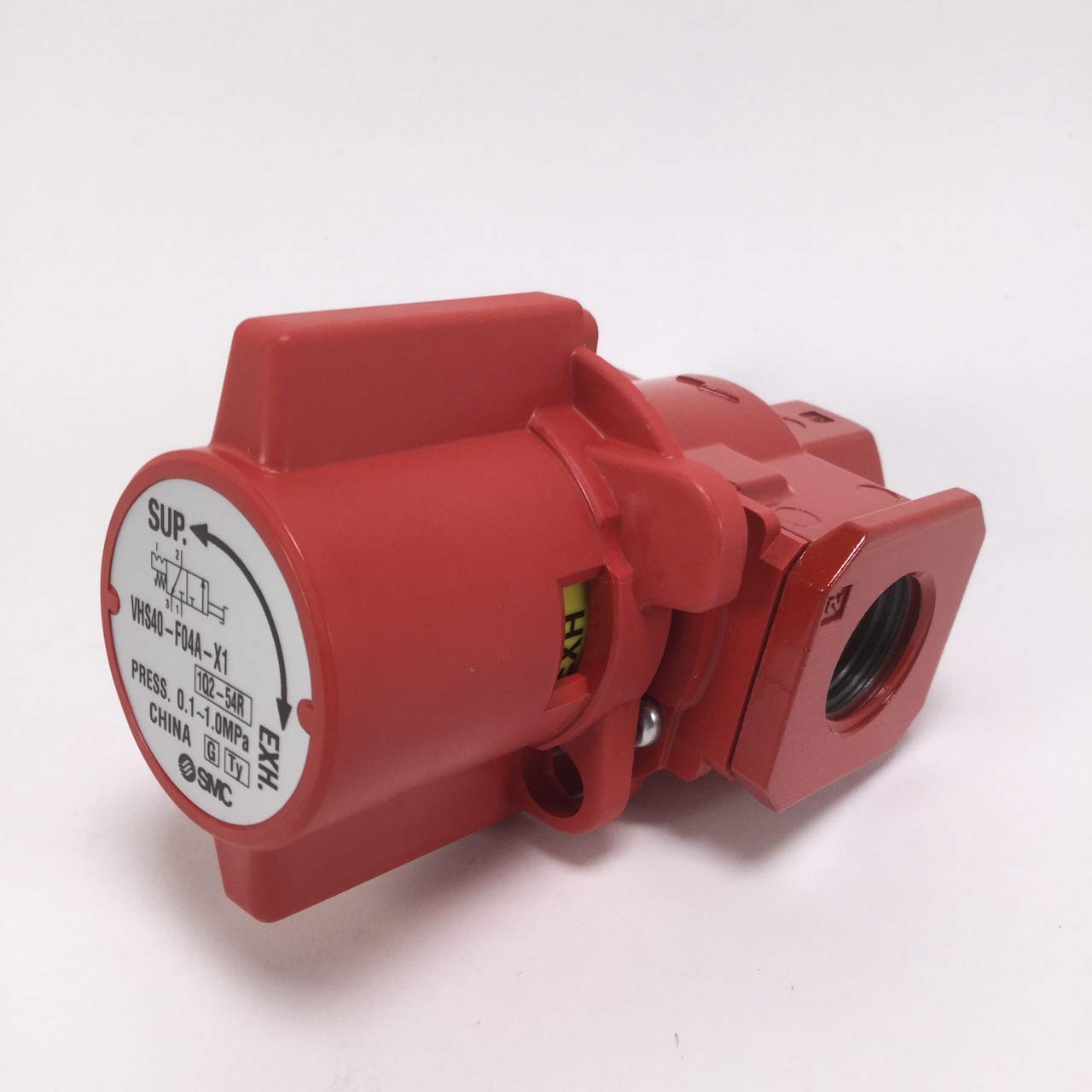 SMC VHS40-F04A-X1 Pressure Relief 3 Port Valve, with Locking Holes ...