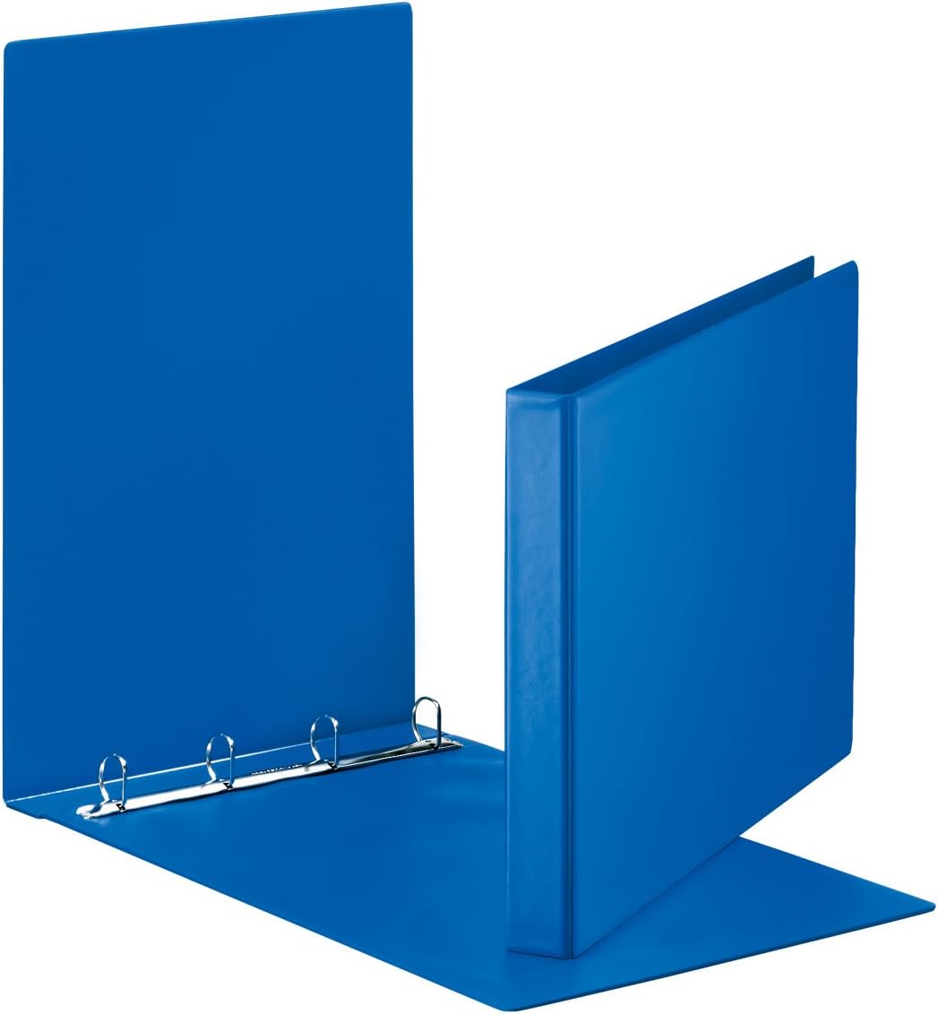Esselte A3 Landscape Ring Binder 4 D Rings 25 mm, Blue, 68735 : Amazon ...