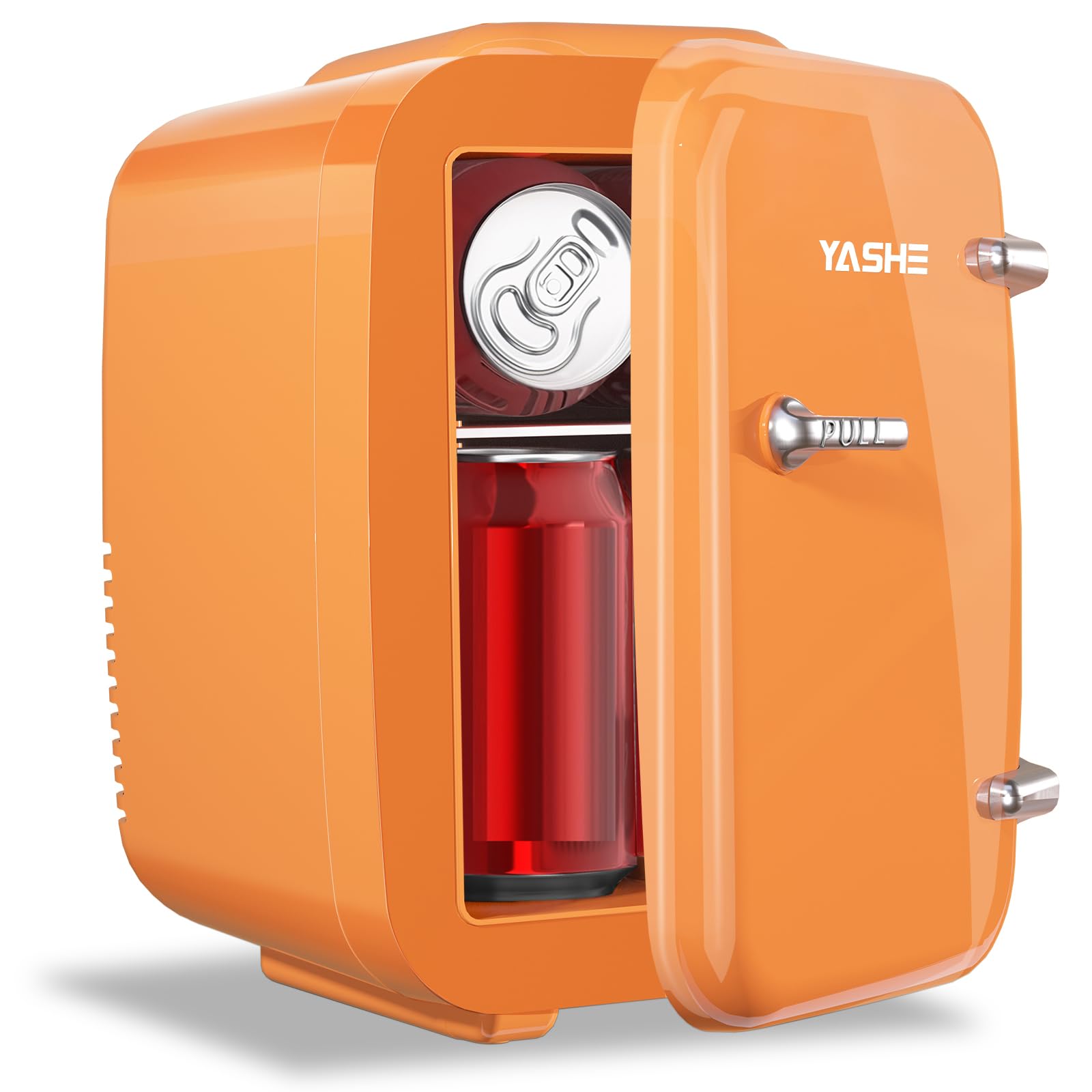 Amazon.com: YASHE Mini Fridge, 4 Liter/ 6 Cans Skincare Fridge for ...