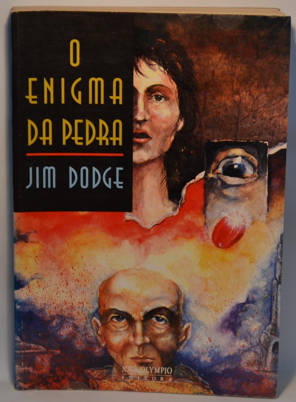 o enigma da pedra de jim dodge pela jose olympio 1995 Ed. 1995: Amazon ...