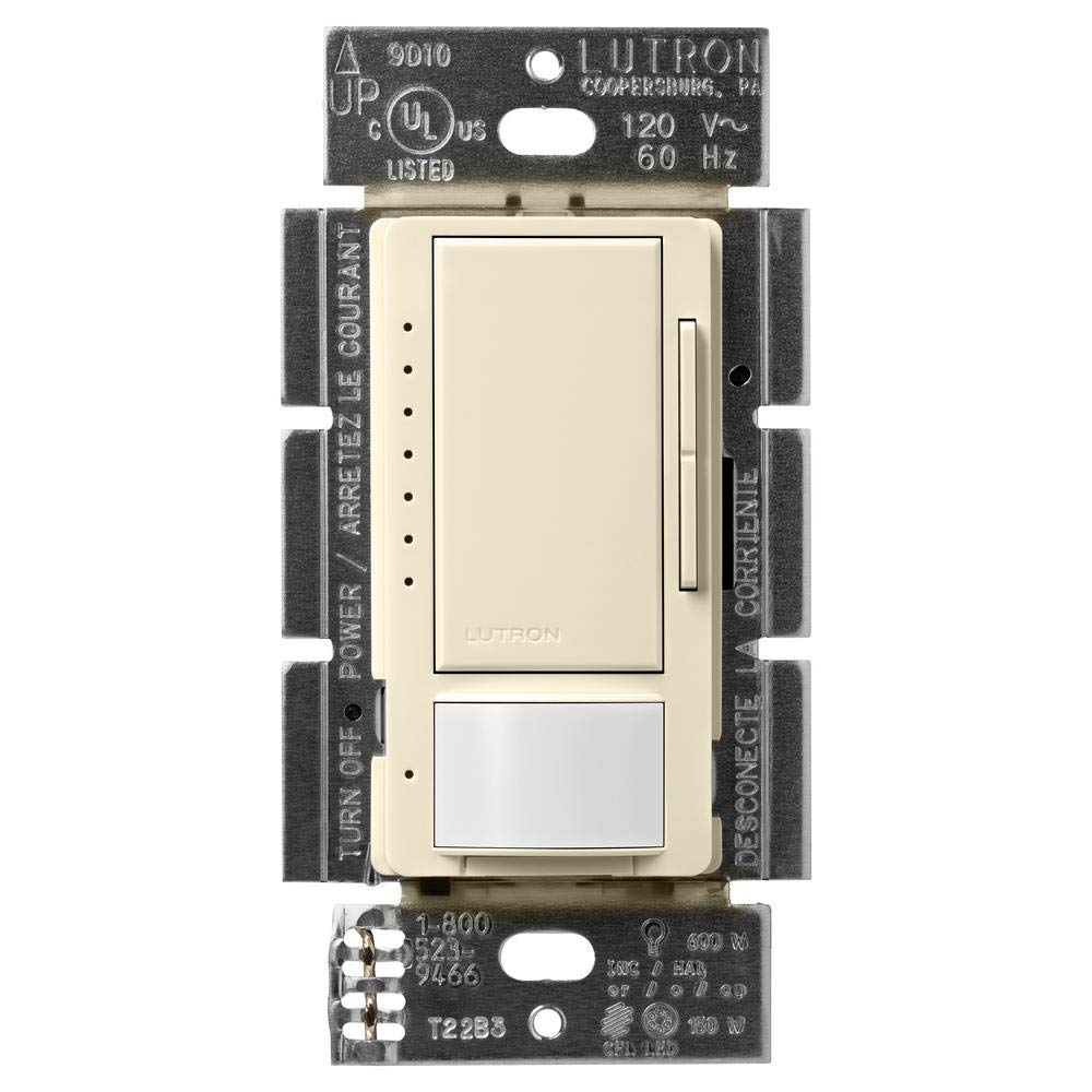 Motion Light Switch Lutron Maestro LED+ Dimmer And Motion Sensor (3 ...