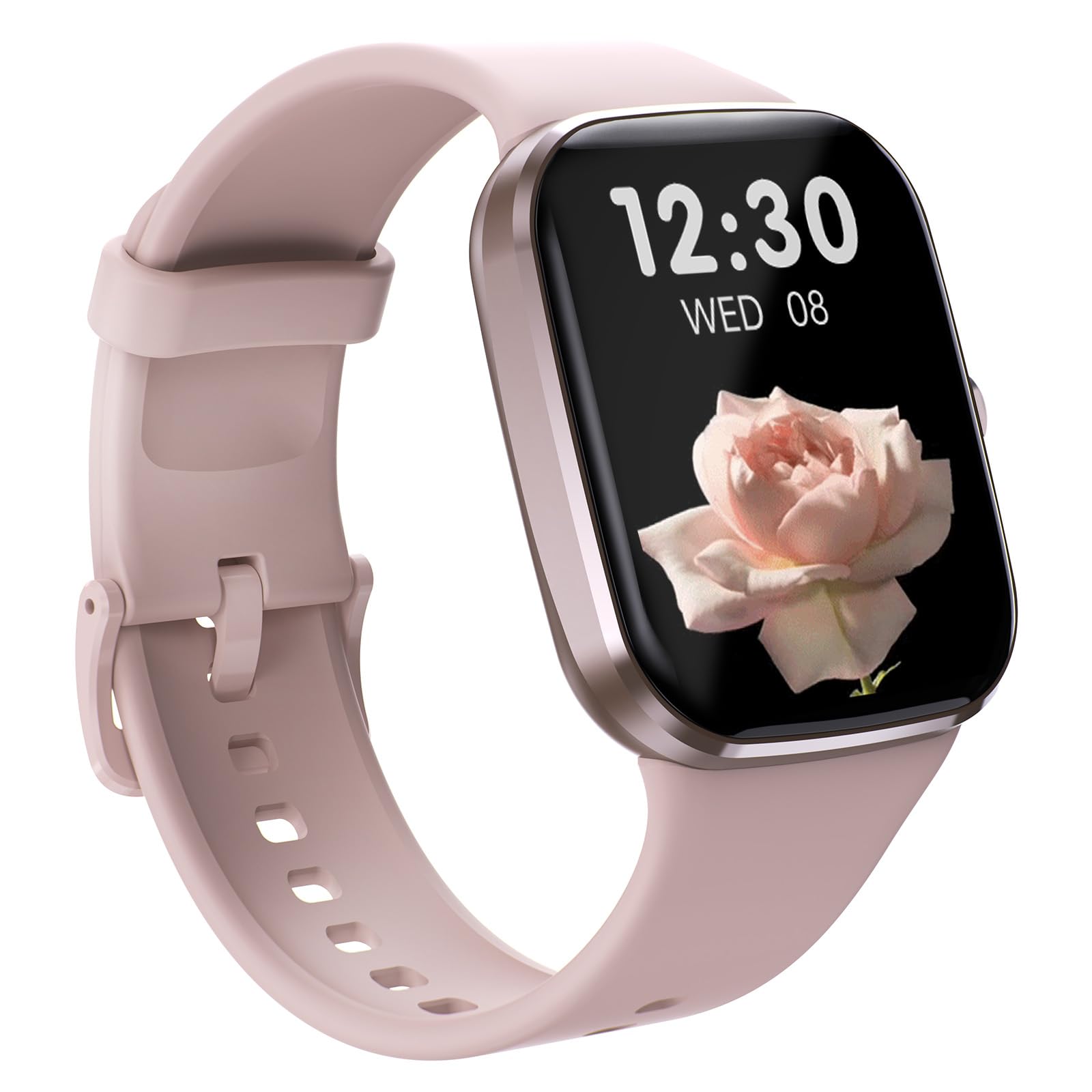 Amazon.com: LAKEYLOYI Smart Watch Womens Bluetooth Calls Fitness ...