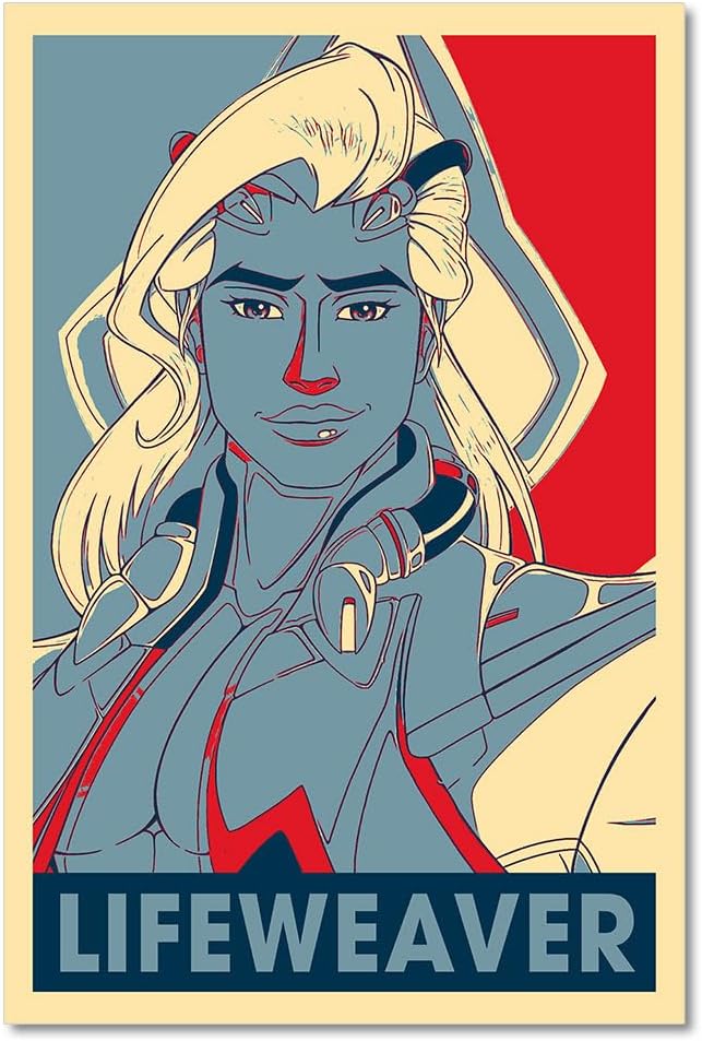Amazon.com: Isaveart Overwatchs Lifeweaver Hope Style for Fan Video ...