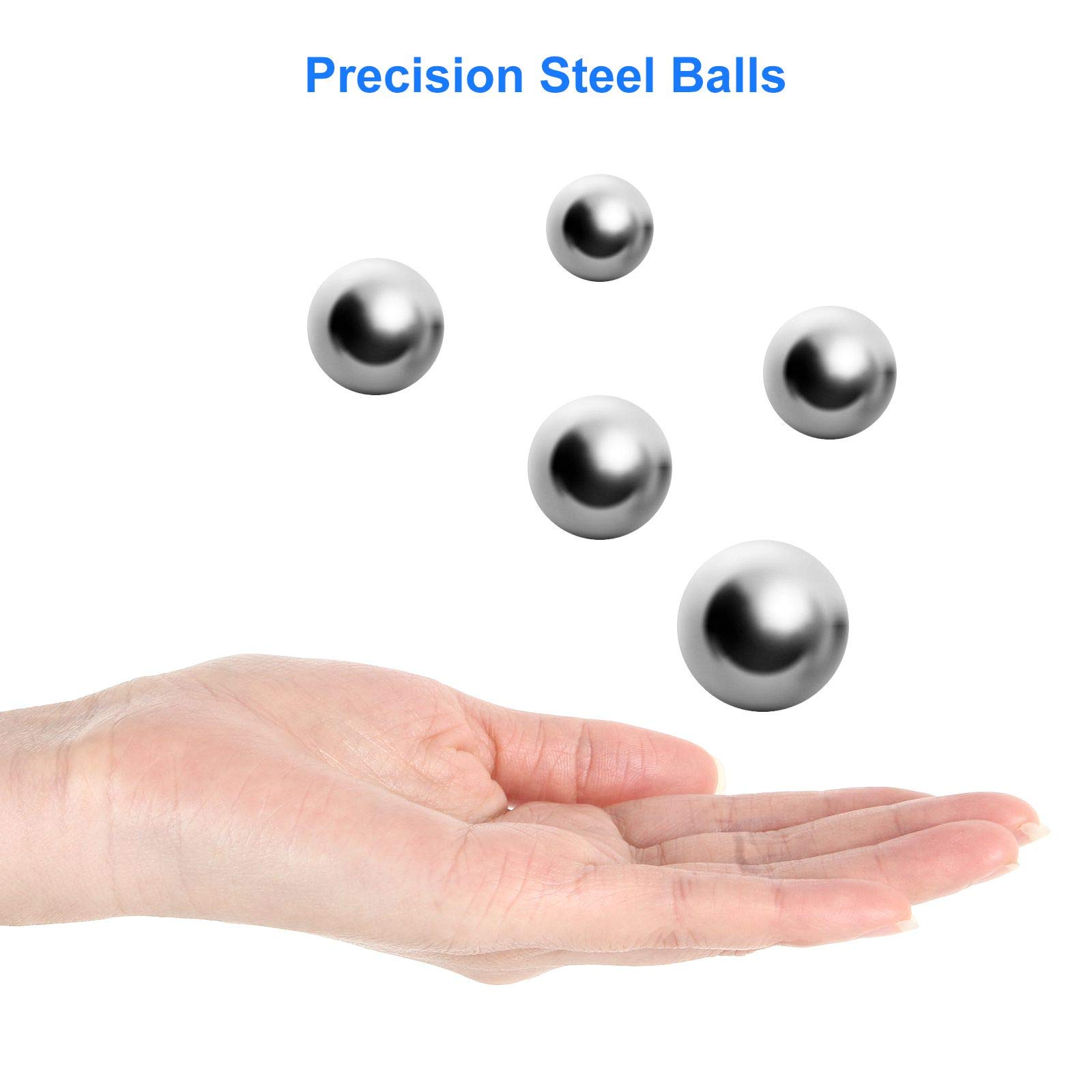 Snapklik.com : 1200Pcs 3/8 Slingshot Ammo Ball 9mm Precision Steel ...