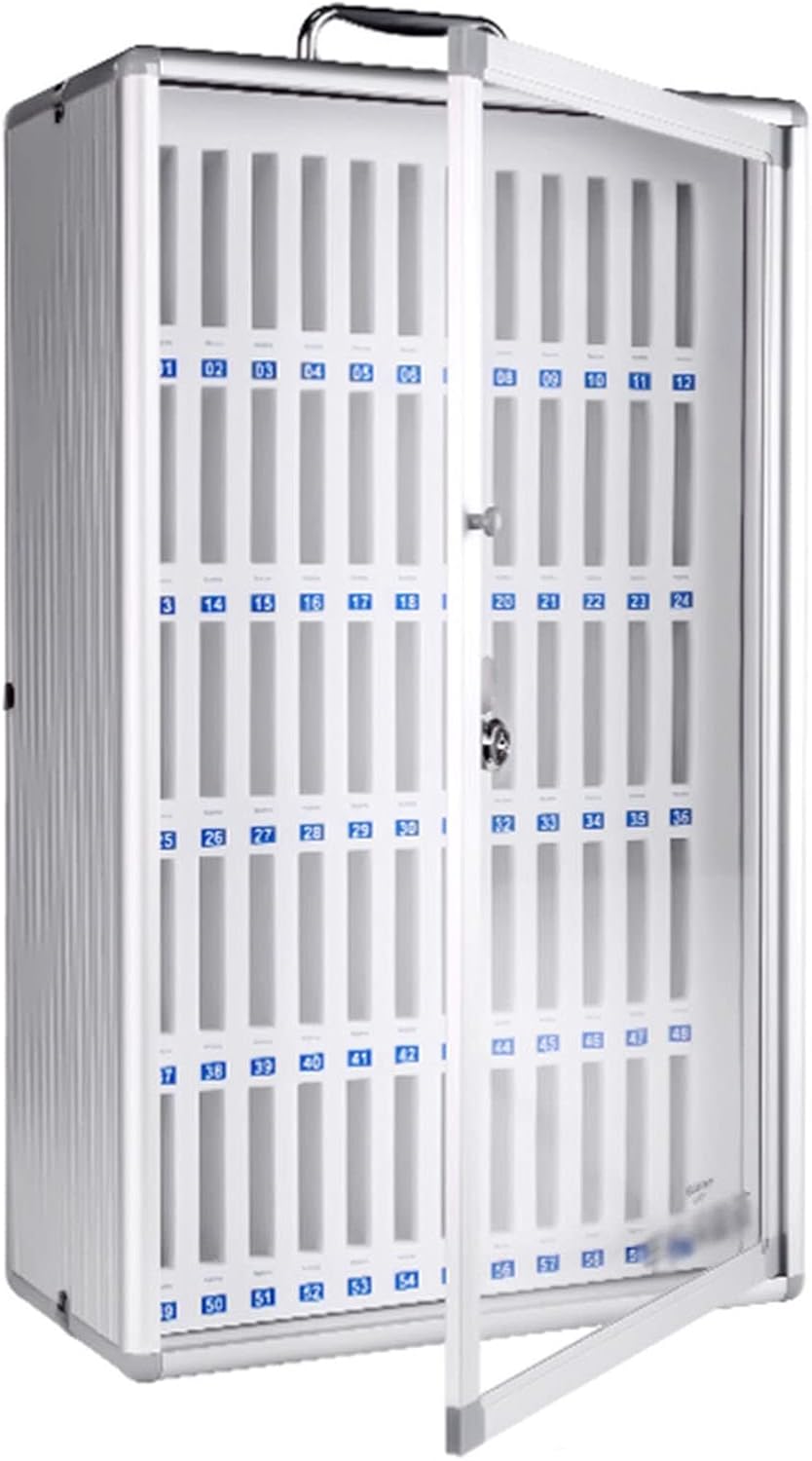 Amazon.com: Cell Phone Locker Wall-Mounted Cell Phones Storage Cabinet ...
