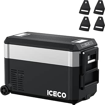 Amazon.com: ICECO JP40 Pro 12V Car Refrigerator, Portable Fridge ...