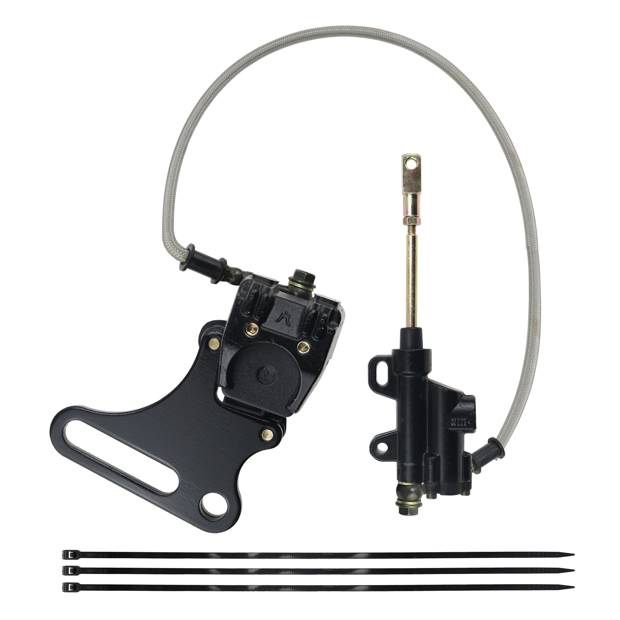 Amazon.com: PRO BAT 12mm Rear Disc Hydraulic Brake Assembly Caliper for ...