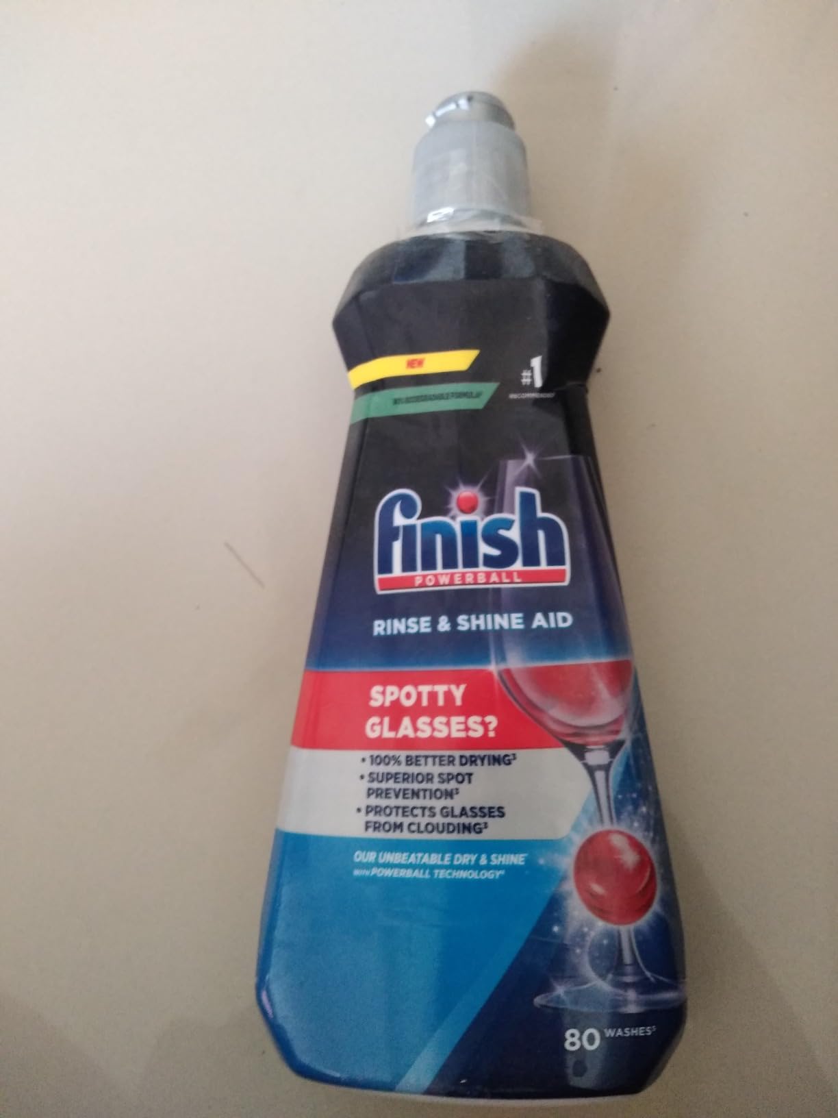 Finish Rinse Aid Shine Plus Dry Lemon, 400Ml : Amazon.in: Health ...