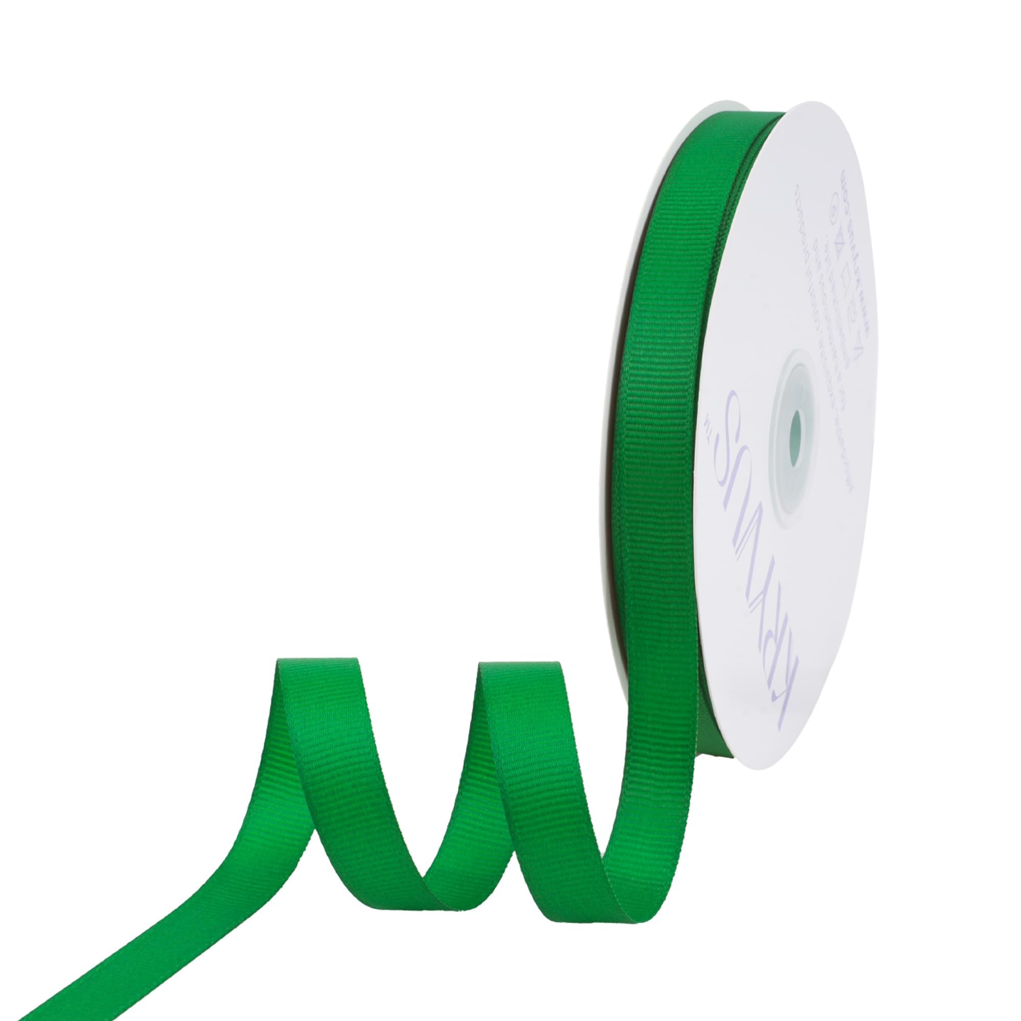 Amazon.com: Kryvus Grosgrain Ribbon, Emerald Green Ribbon 1/2 Inch x ...