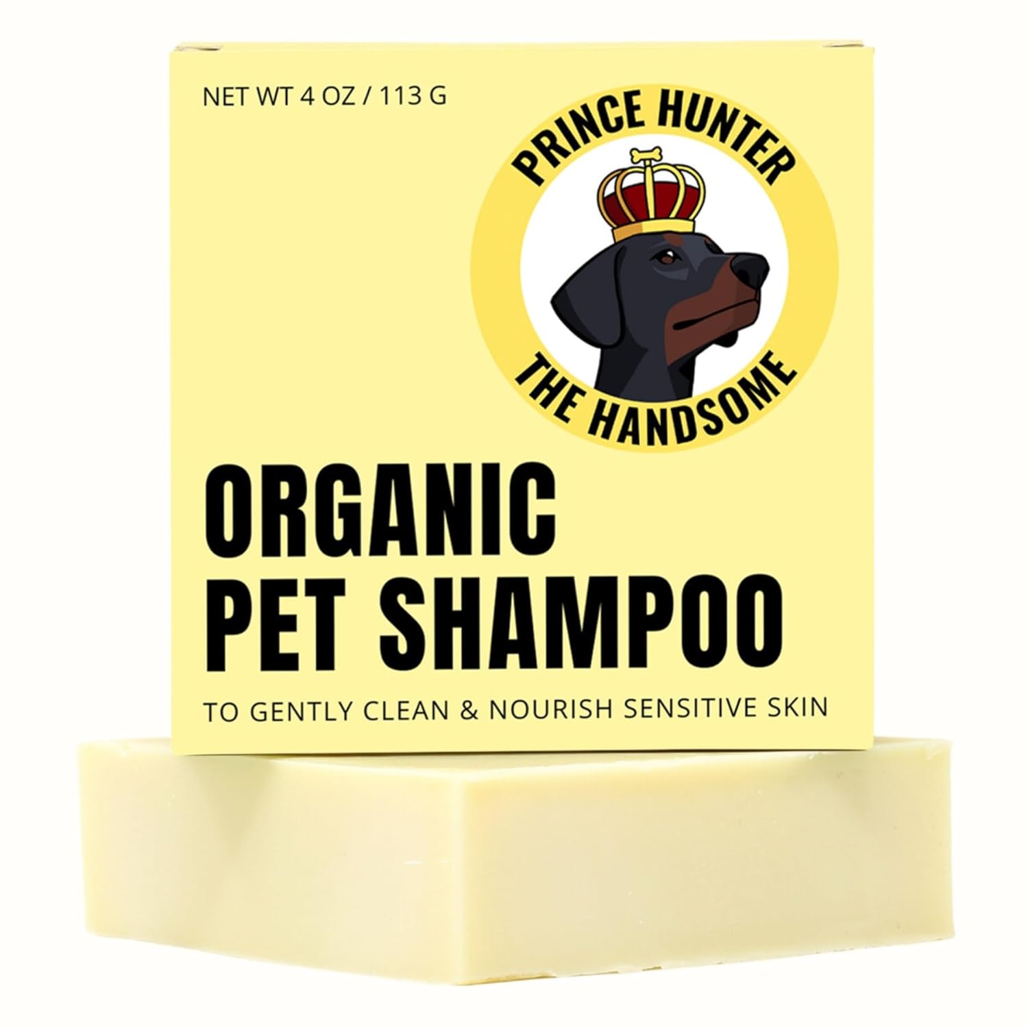 Amazon.com: Organic Pet Shampoo Bar For Sensitive Skin by Prince Hunter ...