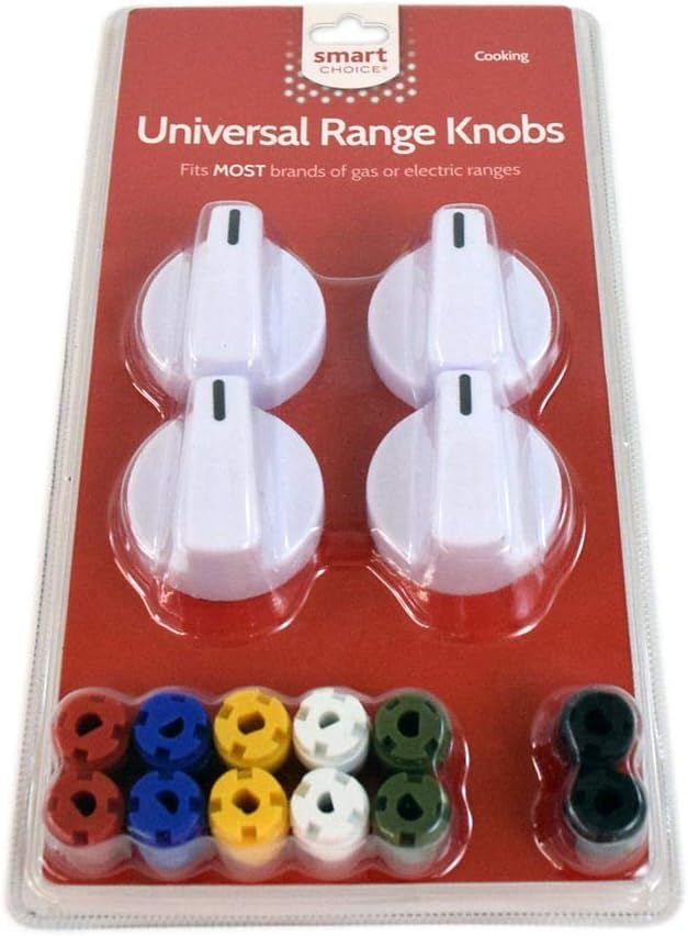 Amazon.com: Smart Choice Universal Range Replacement Knob Kit with Fit ...