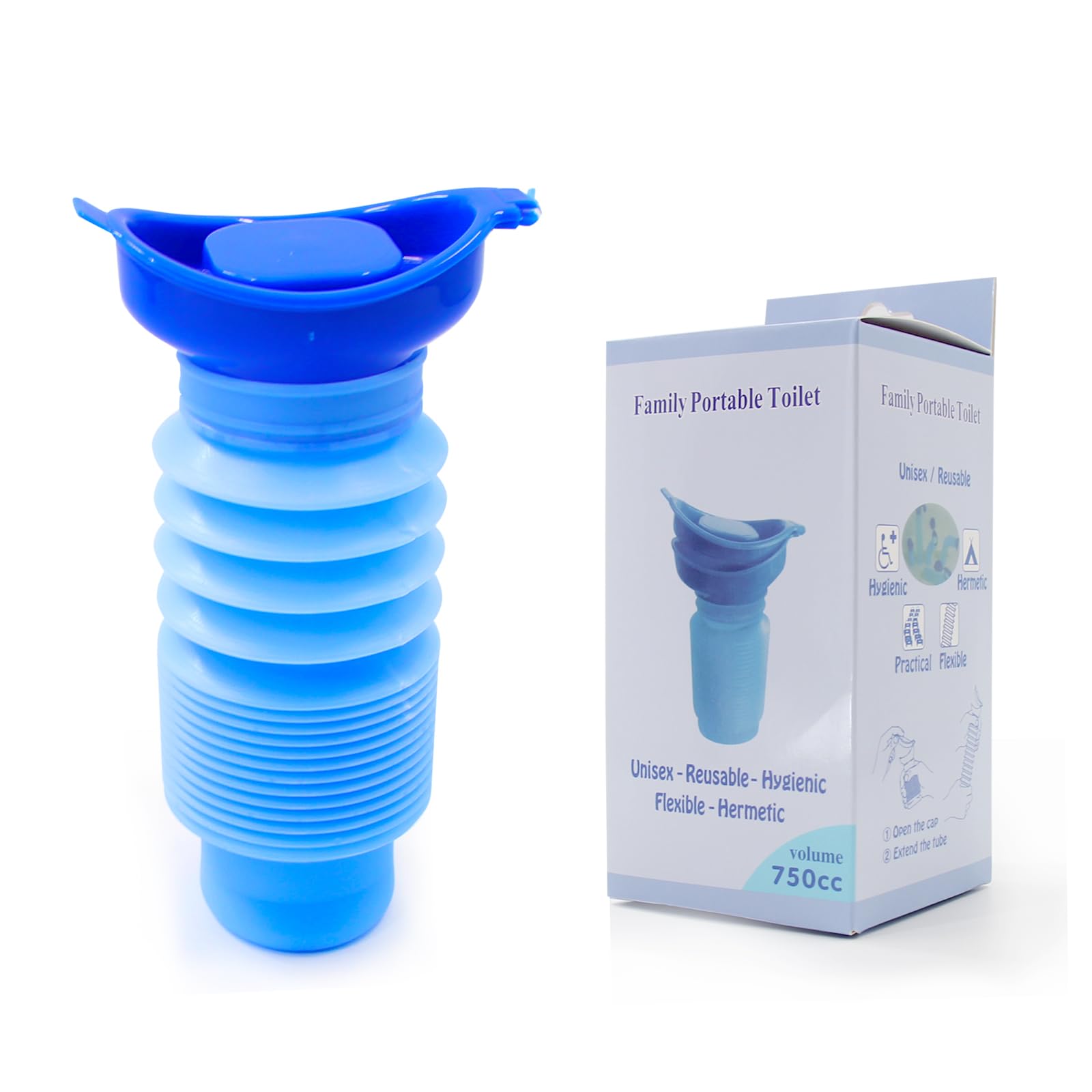 Amazon.com : Leetye Mei Adjustable Emergency Urinal, Portable Mini ...