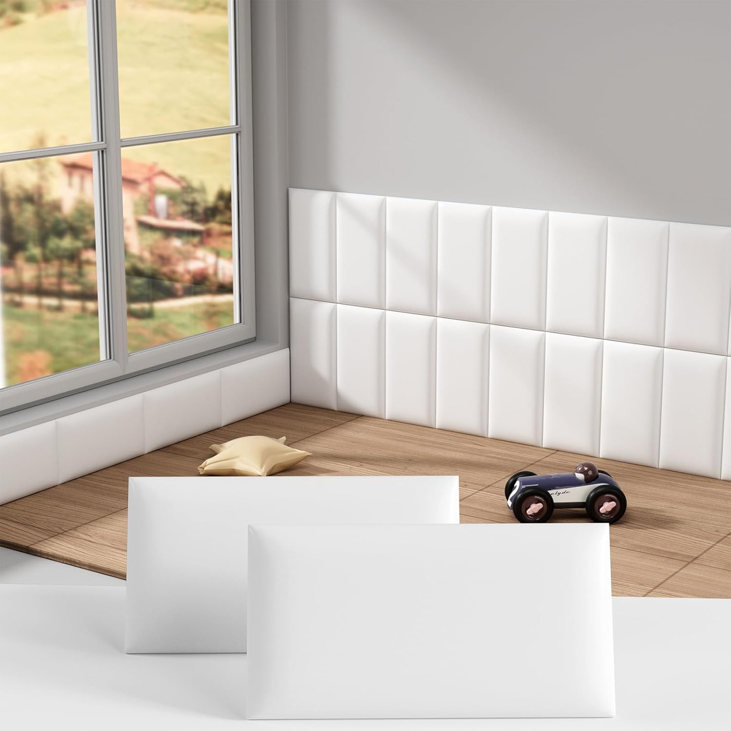 Amazon.com: Pluden 3D Anti-Collision Wall Padding for Kids, Peel and ...