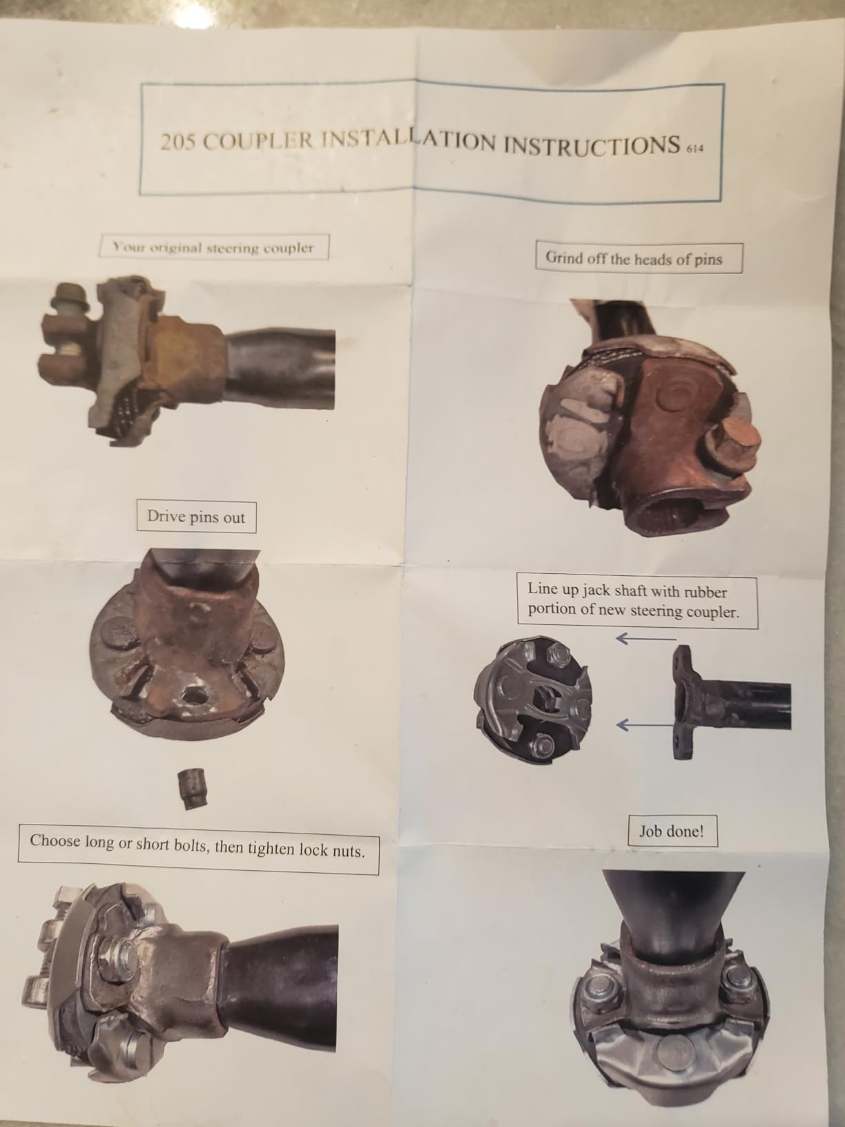 $7/mo - Finance 205 - Steering Coupling Assembly | Buy Now, Pay Later