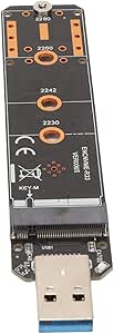 Bewinner NVMe to USB Adapter, M Key M.2 PCIe to Hard Drive Converter ...
