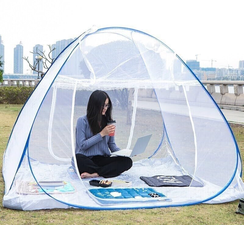 Martlet Double Bed Mosquito Net Polyester Mosquito Net King Size ...