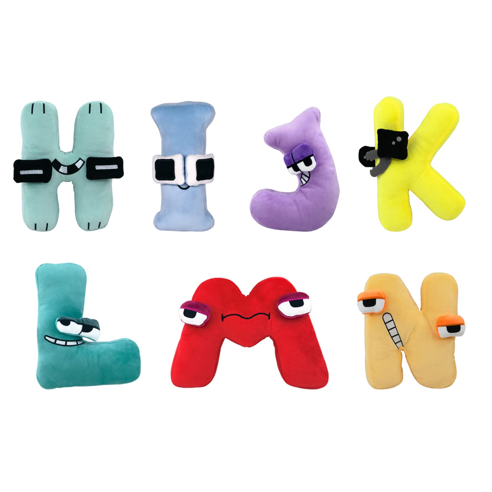 Buy YUNTOY Alphabet Lore Plush Toys, Fun Stuffed Animal Dolls Alphabet ...