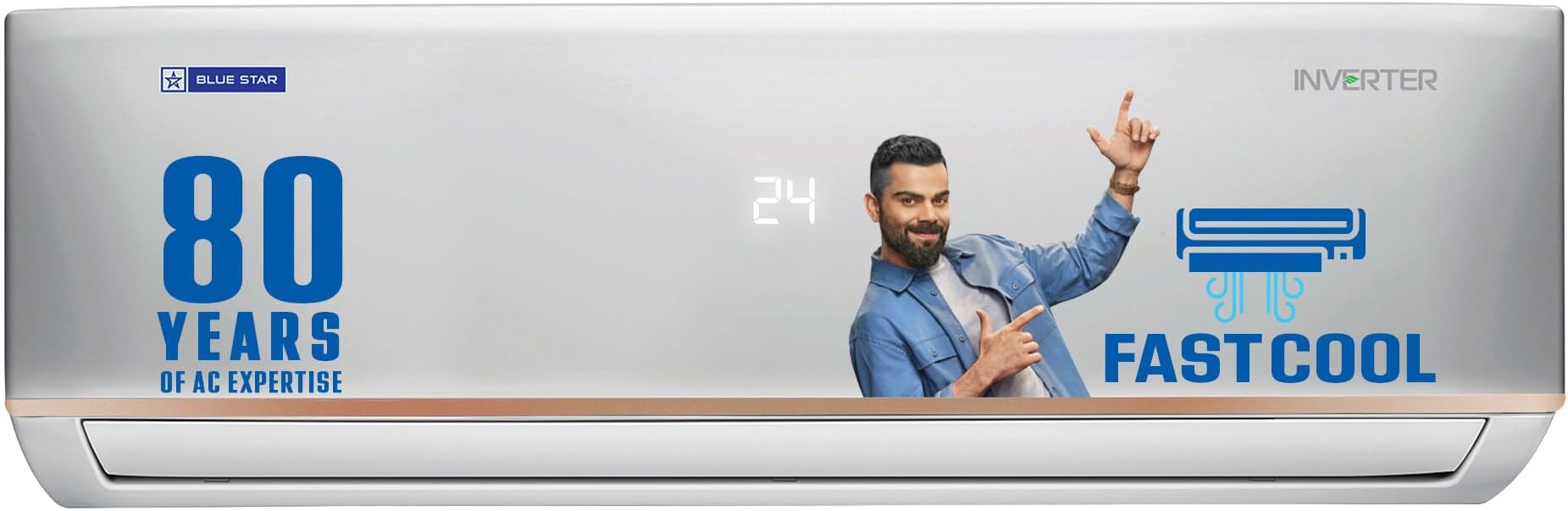Blue Star 2 Ton 3 Star Heavy Duty Inverter Split AC (Copper ...