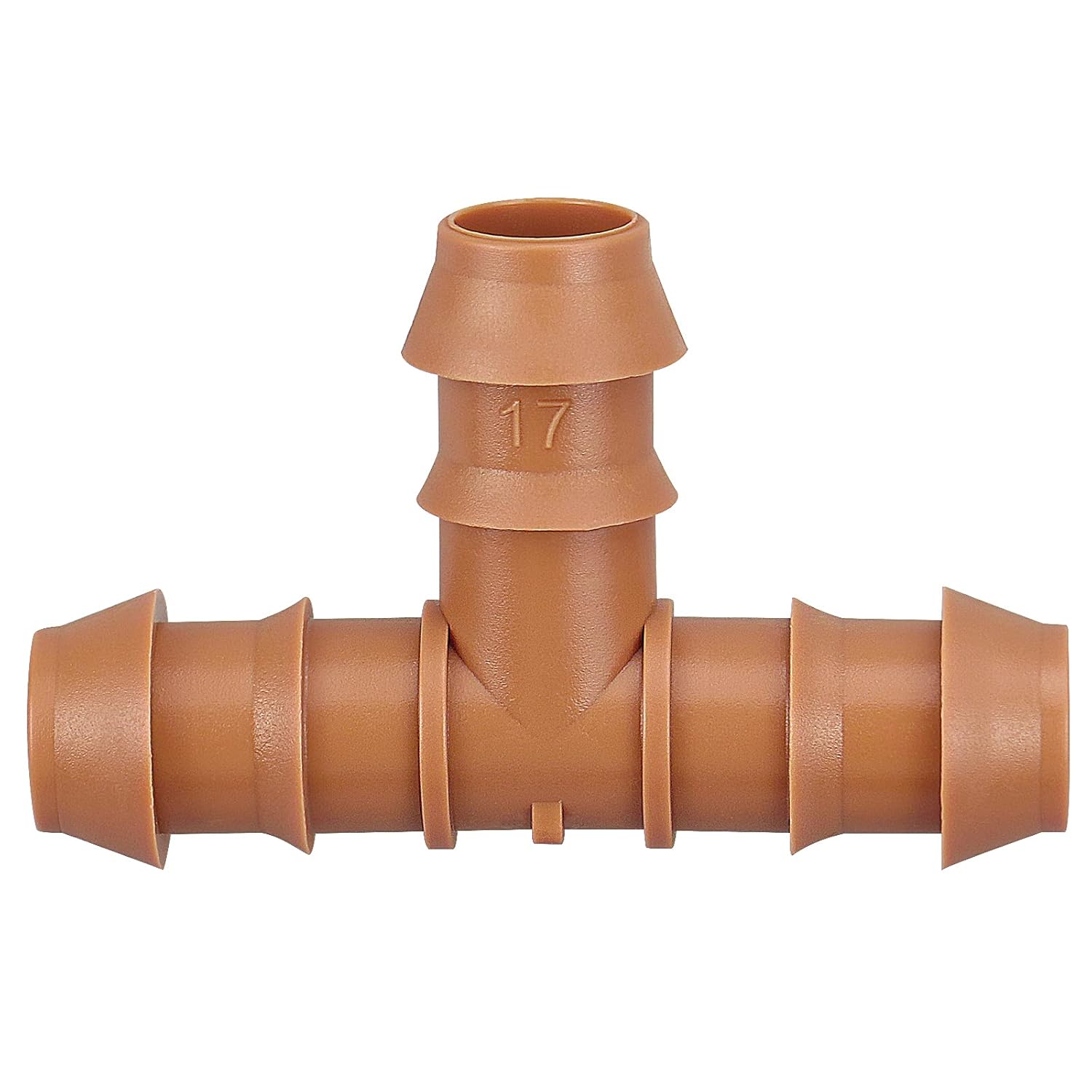 JOYPRO 24 Pieces Drip Irrigation Barbed Tee Fittings for 1/2” Tubing (0 ...