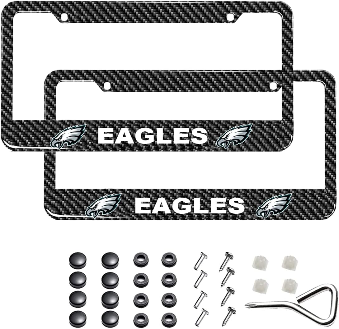 Amazon.com: License Plate Frames Compatible for Eagles,Philadelphia ...