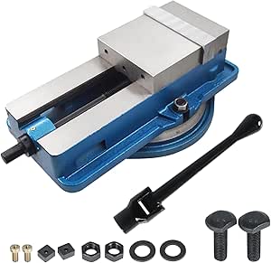 Amazon.co.jp: 6 x 7-1/2 Precision Milling Vice with Anti-Jaw Lifting ...