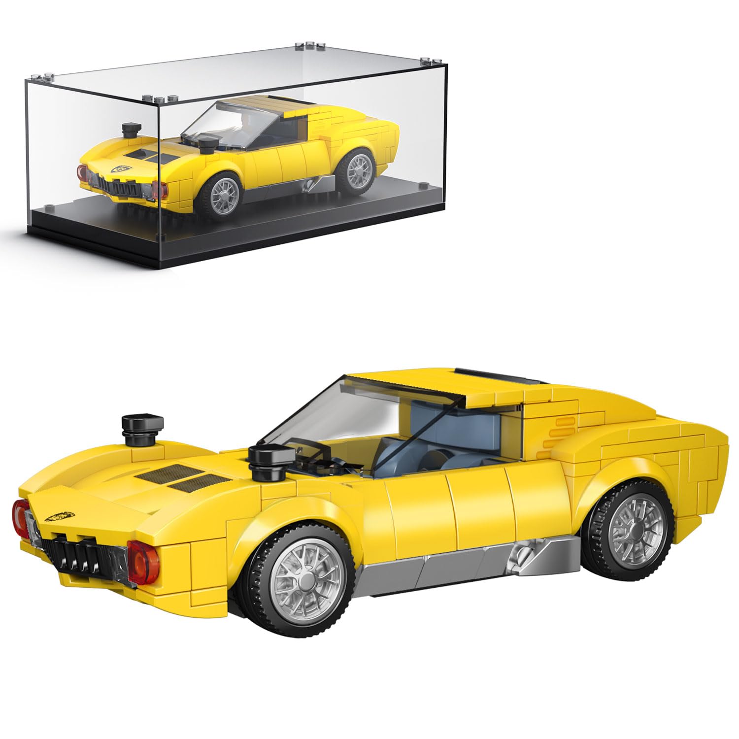 Buy Mould King Speed Champion Racing Car Building Kit with Acrylic ...