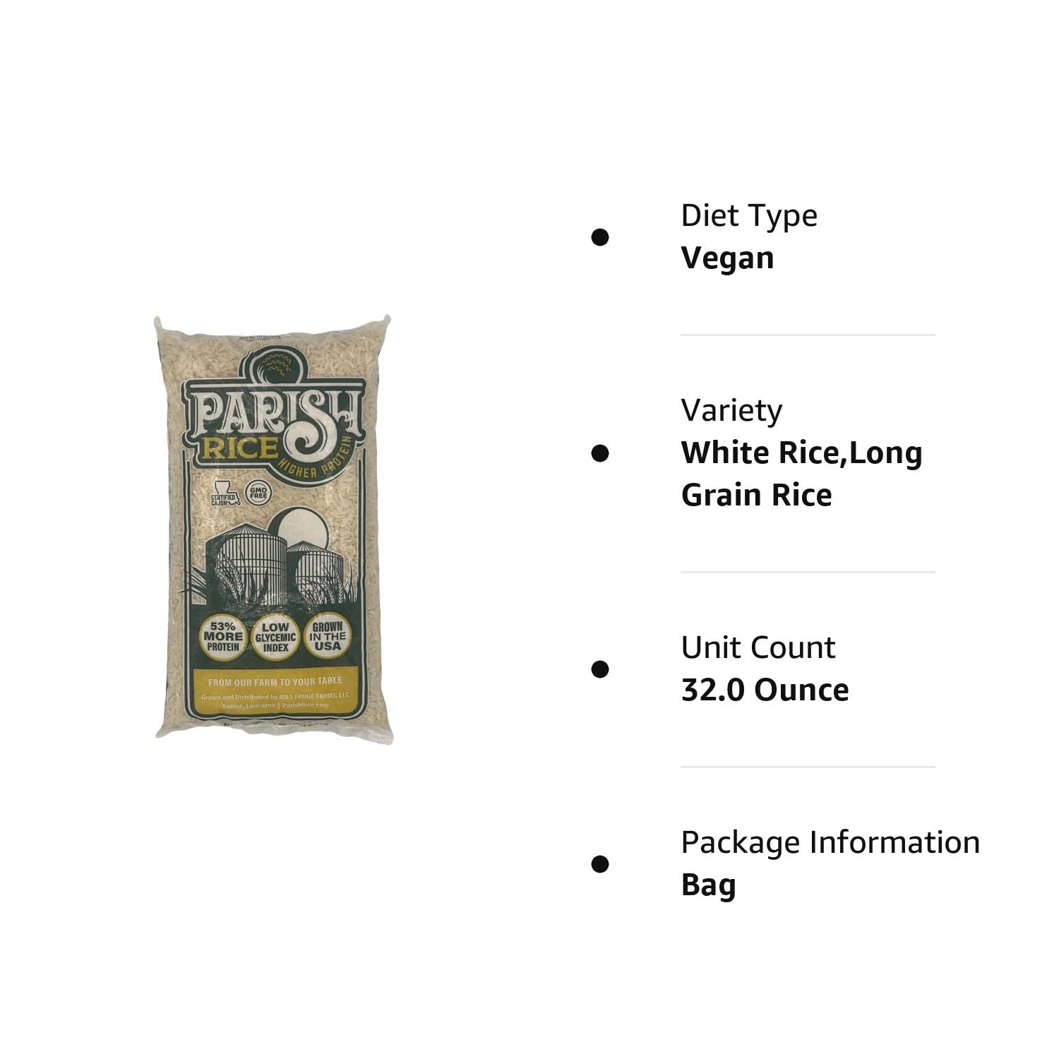 Snapklik.com : Parish White Rice High-Protein Rice