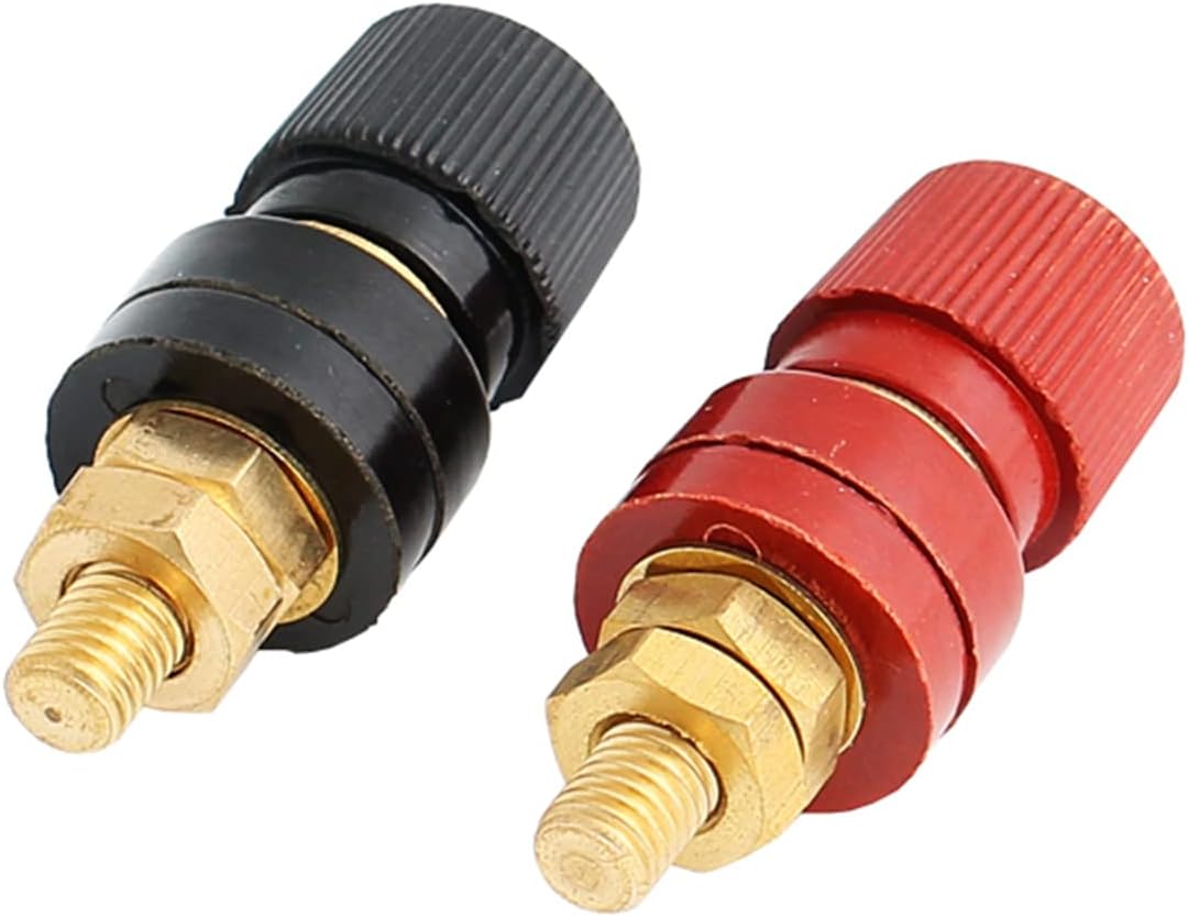 LICHIFIT JS-555 M8 8MM Copper Posts Terminal Binding Post Blocks Power ...