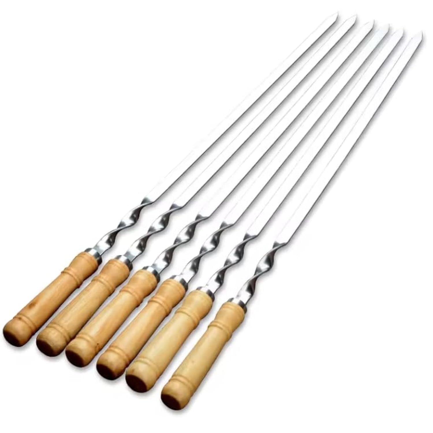 Amazon.com: Stainless Steel Kabob Skewers Kabob Skewers for Grilling ...