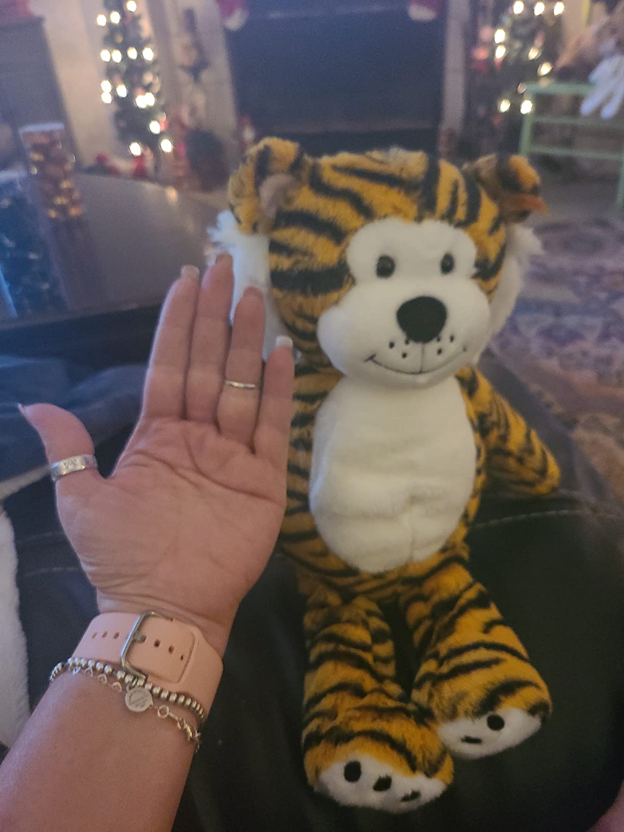 Amazon.com: Steiff Toni Tiger, Premium Tiger Stuffed Animal, Tiger Toys ...