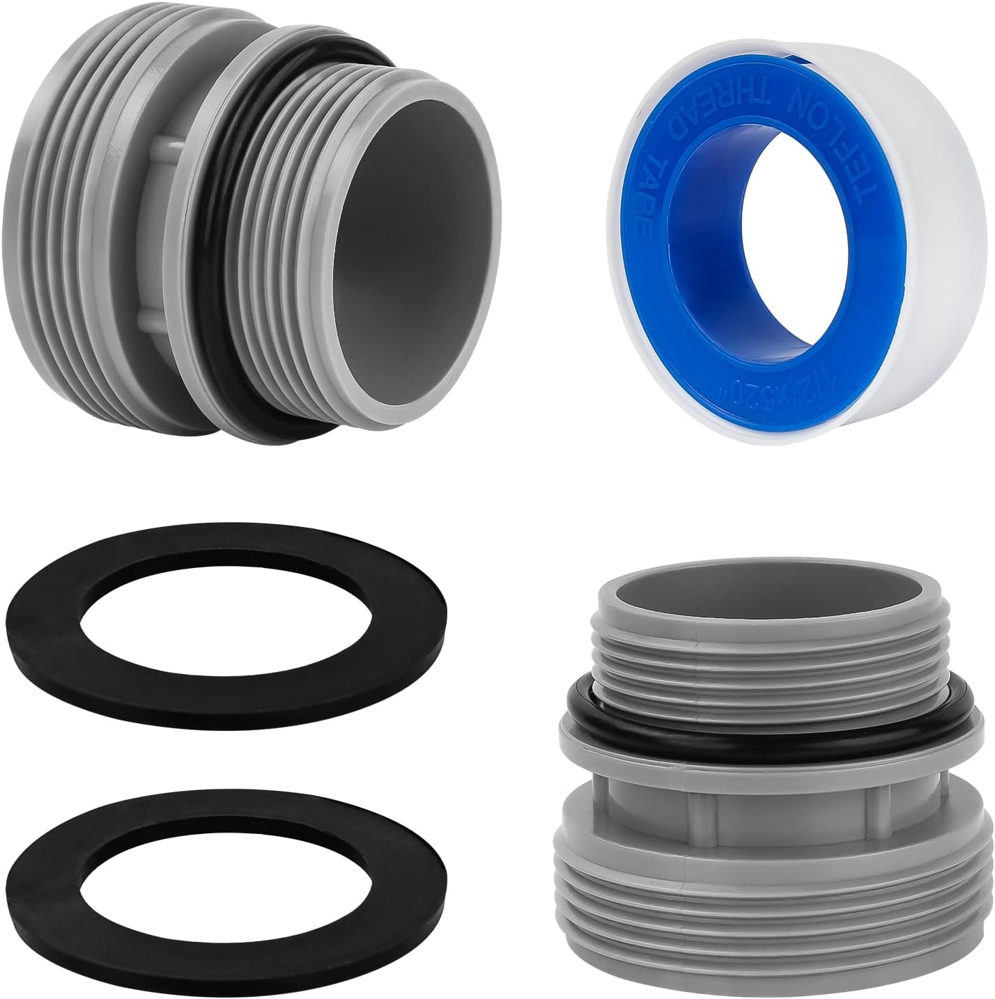Amazon.com: 4560 Filter Hose Conversion Adapters Kits for Intex Hayward ...
