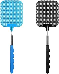 Amazon.com: ILamourCar Telescopic Fly Swatter, Durable Plastic Fly Swatter Heavy Duty, Fly ...