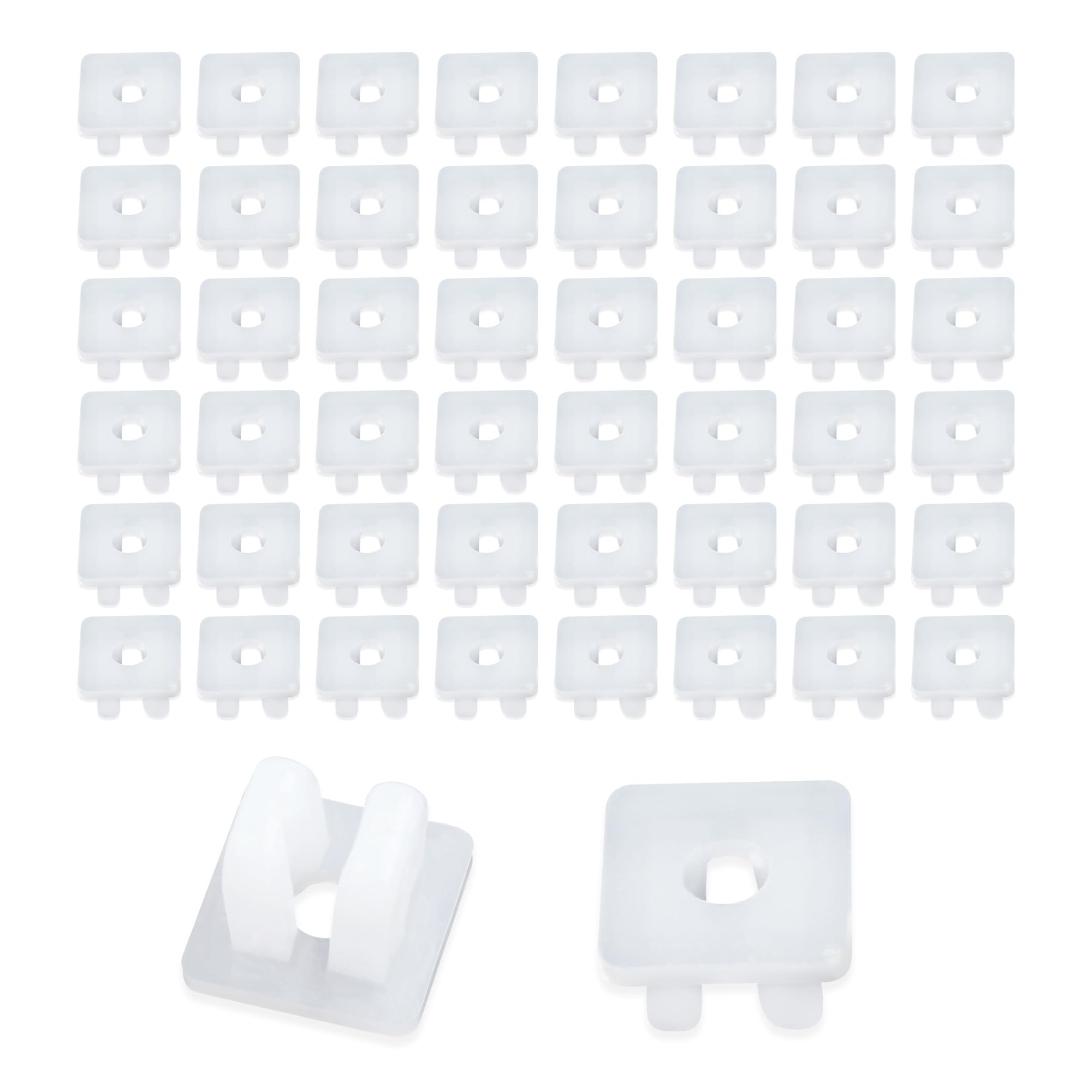 Amazon.com: 50PCS License Plate Screw Inserts,Nylon Grommet Nut License ...