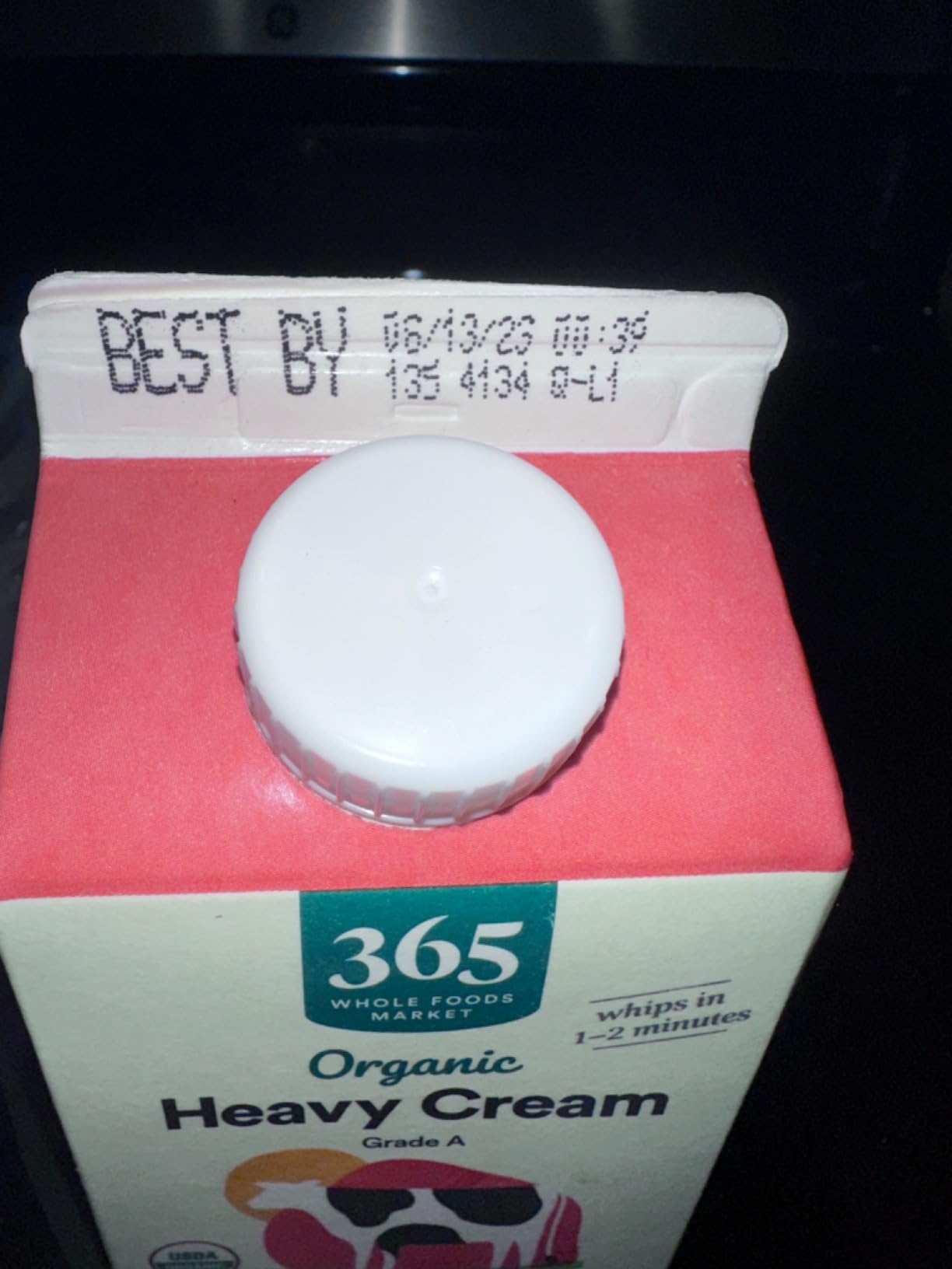 Amazon.com: 365 by Whole Foods Market, Heavy Cream Organic, 16 Ounce ...