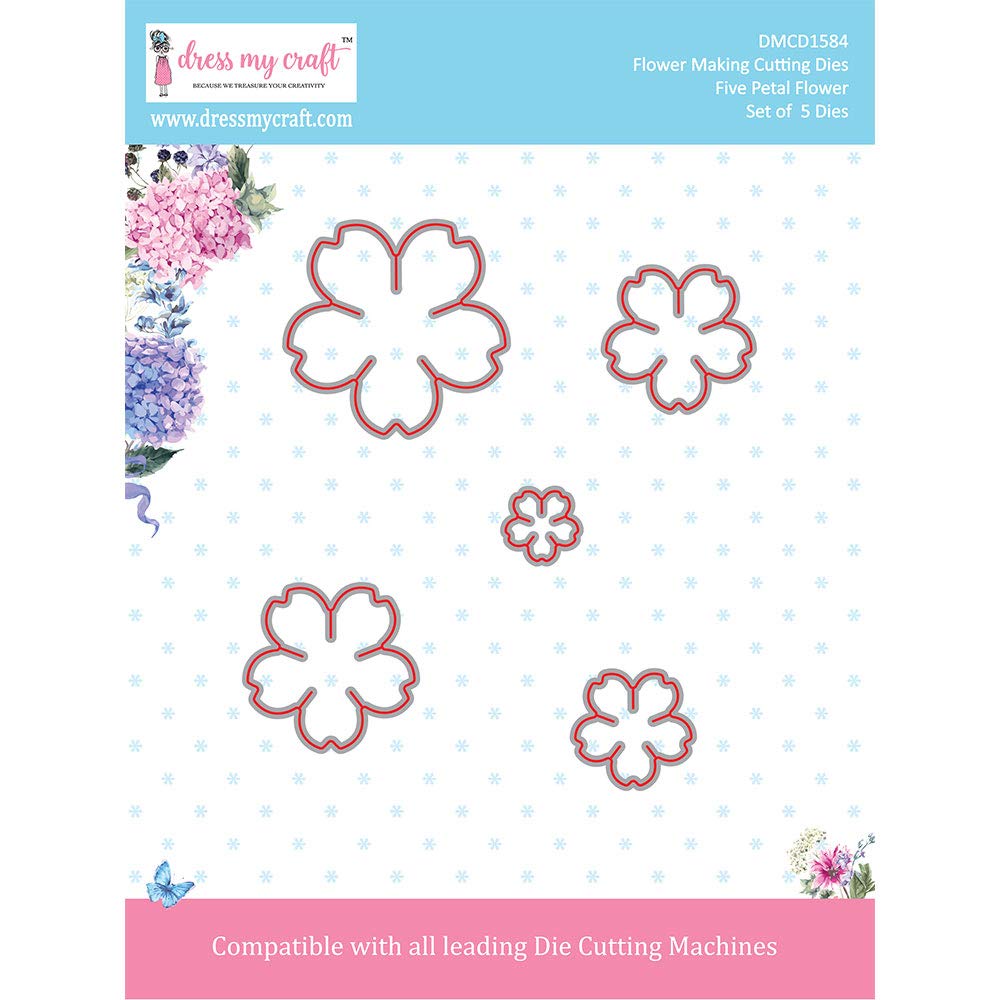 Five Circle Flower Dots