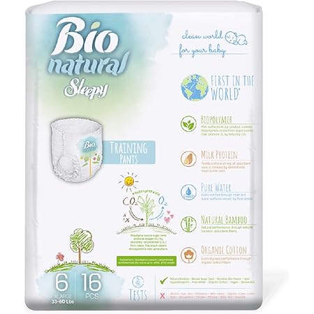 Amazon.com: SOHO, Bio-Natural Sleepy Baby Diapers, Made from Organic ...