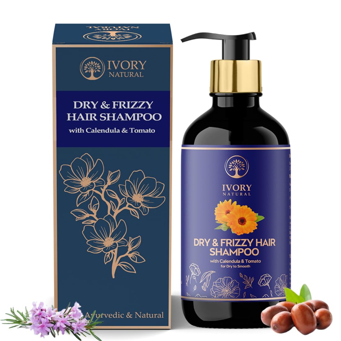 Buy Ivory Natural Dry Rough Hair Shampoo (200ml) - Ayush Ministry ...